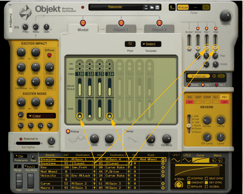 Objekt Modeling Synthesizer | Reason Studios