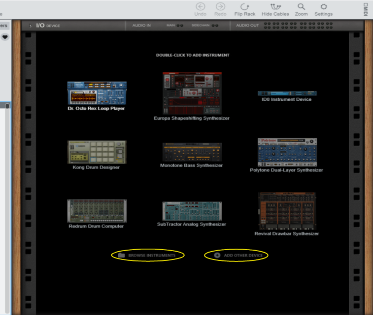 Working in the Rack | Reason Studios